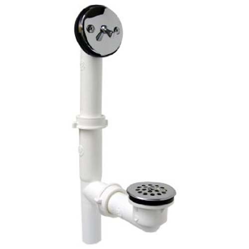 WASTE BATH PVC W/LIFT/TURN