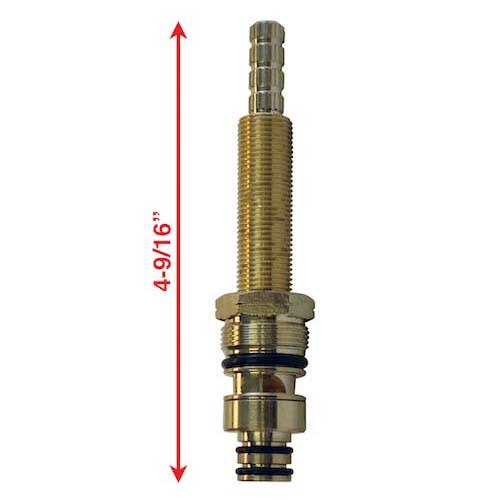HARDEN STEM ASSEMBLY CERAMIC RIGHT HAND 4.58" 16 PT