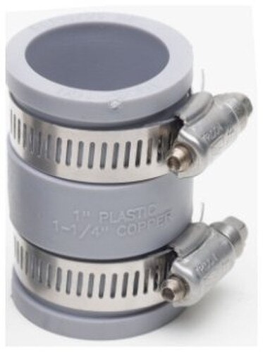 CONNECTOR PIPE CONDENSATE 1"