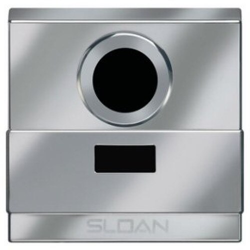 SLOAN SENSOR WITH WALL PLATE CHROME PLATED AND MOUNTING HARDWARE