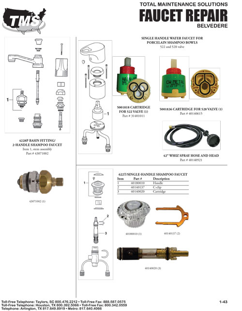 Tms Faucet Parts Store